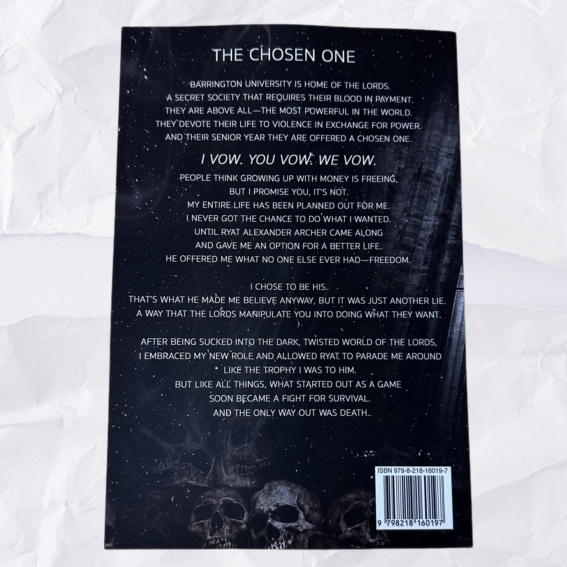 The Ritual (L.O.R.D.S #1) by Shantel Tessier – A Thousand Lives